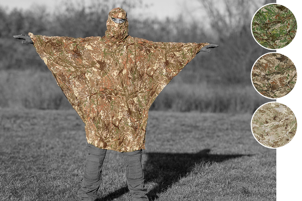 Concamo Compact Poncho – Colorblind Sky